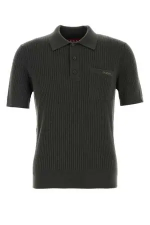 Gucci Wool-cashmere Polo Shirt