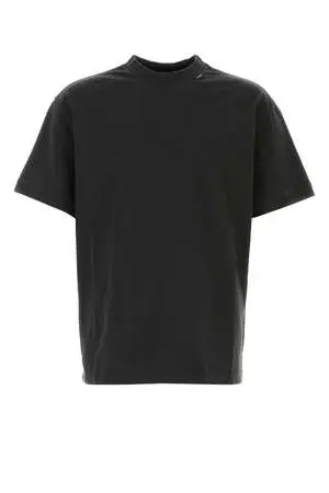 Prada Slate Cotton T-shirt - Black