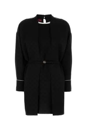 Gucci Crepe Dress With Monogram