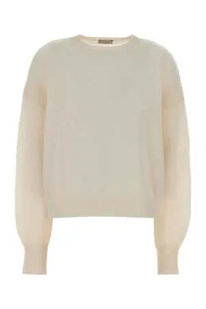 Le Kasha Organic Cashmere Sweater - White