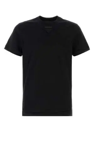 Prada 100% Cotton T-shirt For - Black