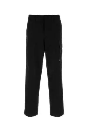 Fendi S Stretch Cotton Cargo Pants - Black
