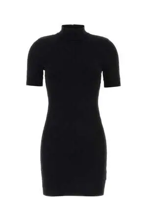Michael Kors Knit Mini Dress With High Neck
