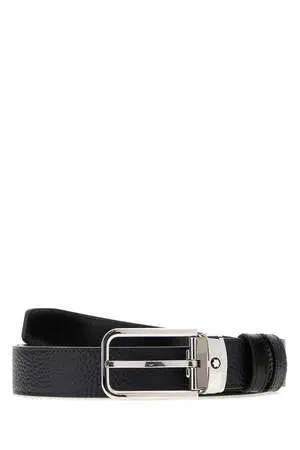 Montblanc 3 Cm Leather Reversible Belt - Brown
