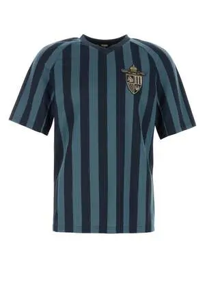 Fendi Printed Polyester T-shirt For - Stripped