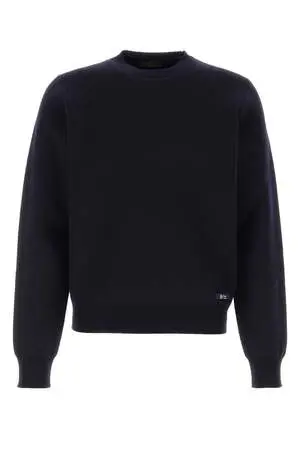 Prada Wool-blend Knit Sweater - White