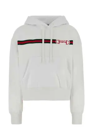 Gucci 100% Cotton Sweatshirt - White