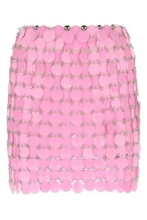 Rabanne Sequined Mini Skirt