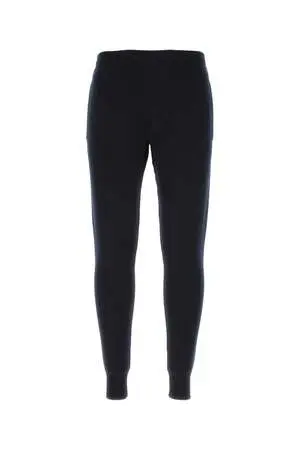 Prada Stretch Cashmere Joggers - Blue