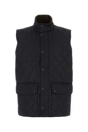 Barbour Quilted Sleeveless Jacket With Stand Collar
