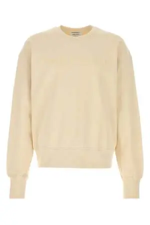 Alexander McQueen Cream Cotton Sweatshirt - Yellow