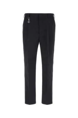 Prada Cotton Poplin Pants - Blue