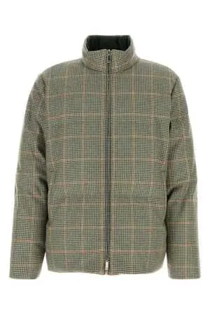 Thom Browne Embroidered Wool Down Jacket - Printed
