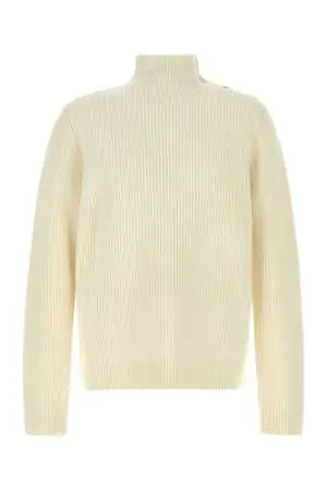 Prada Ivory Wool Sweater - White