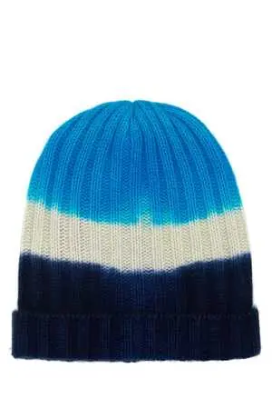 THE ELDER STATESMAN 100% Cashmere Beanie Hat For - Multicoloured