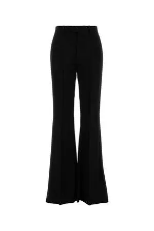 Balenciaga 100% Viscose Wide-leg Pants