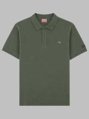 Kenzo Piquet Polo Shirt - Green