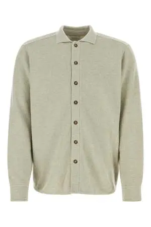 Le Kasha Organic Cashmere Cardigan - Grey