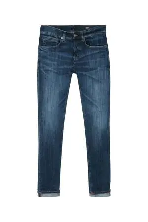 DONDUP Five-pocket Denim Jeans - Darkblue