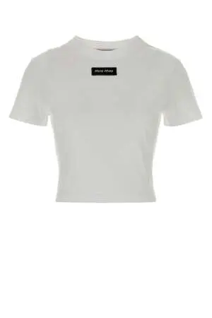 Miu Miu Mini? Cotton T-shirt For