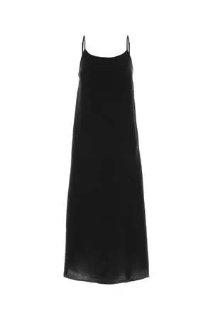 UMA WANG Anaya Viscose-blend Dress - Black