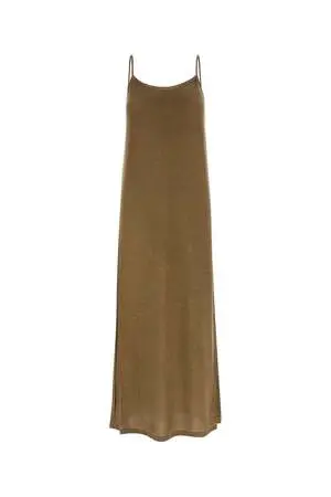 UMA WANG Daya Stretch Modal Dress - Camel