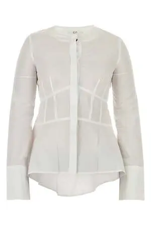 Co Poplin Shirt - White