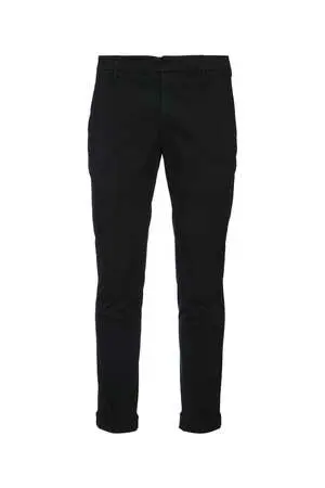 DONDUP Gaubert Cotton-blend Pants - Nero