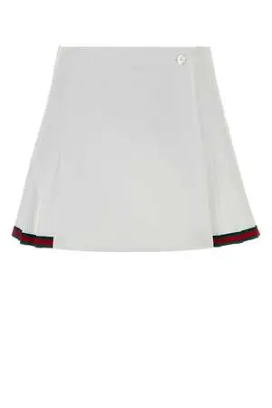 Gucci Poplin Mini Skirt