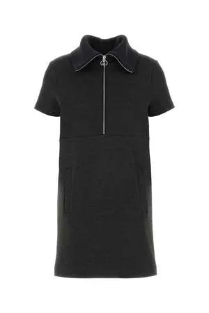 Gucci Melange Dark Stretch T-shirt Dress - Grey