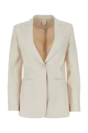 Max Mara Avoriaz Wool-silk Duchesse Blazer