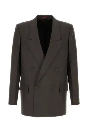 Gucci Chocolate Panama Blazer