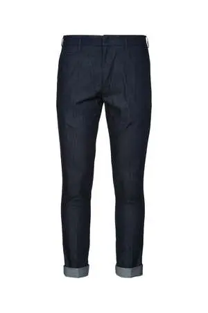 DONDUP Cotton Pants - Deep Blue