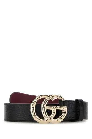 Gucci 3 Cm Leather Belt For - Black
