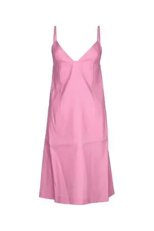 Jacquemus Jacquard Wool-silk Robe Slip Dress - Pink