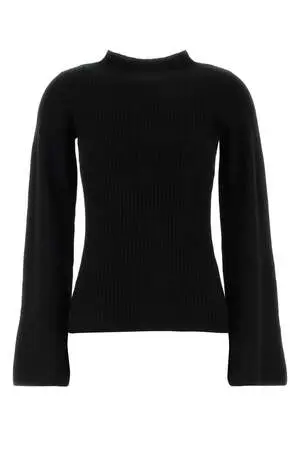 Le Kasha Utah Organic Cashmere Sweater - Black