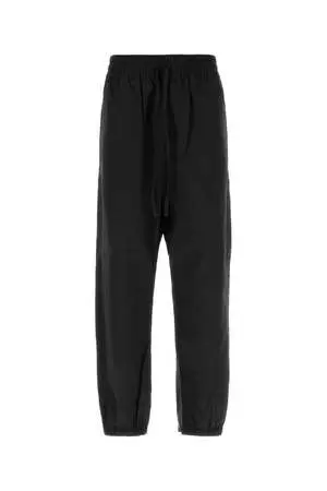Fear Of God Tech Fabric Joggers With Recycled Nylon - Black