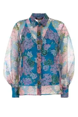 MM STUDIO Printed Light Knit Barnaba Shirt