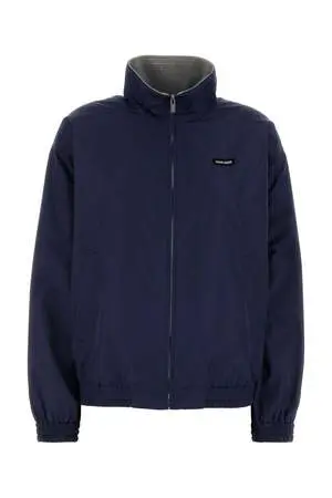 Miu Miu Recycled Polyester Windbreaker - Blue