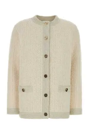Gucci Stretch Bouclé Loop Cardigan