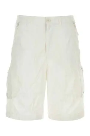 TEN C Nylon Bermuda Shorts - White