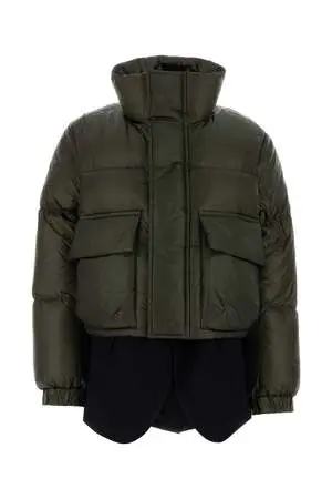Sacai Nylon Down Jacket - Green