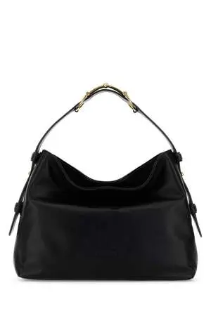 Gucci Gucci Beatrix Medium Leather Shopping Handbag Black