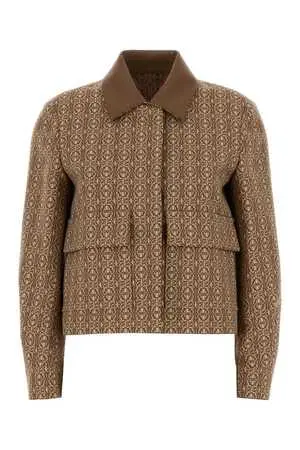 Max Mara Embroidered Cotton Viborg Jacket