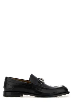 Gucci Leather Loafers With Horsebit Detail