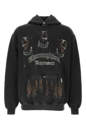 REPRESENT Cotton Thoroughbred Sweatshirt - Grey