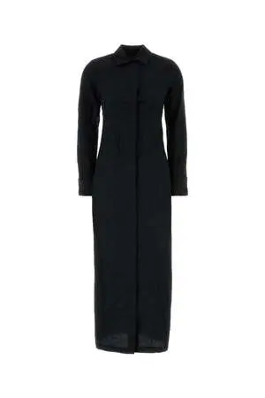 Max Mara Poplin Shirt Dress - Black