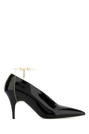 Gucci 97 Leather Pumps 8.5 Cm Heel - Black