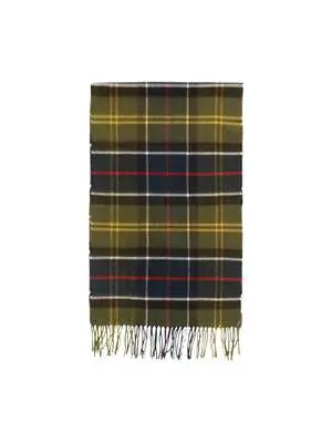 Barbour Soft Wool-acrylic Scarf For - Green