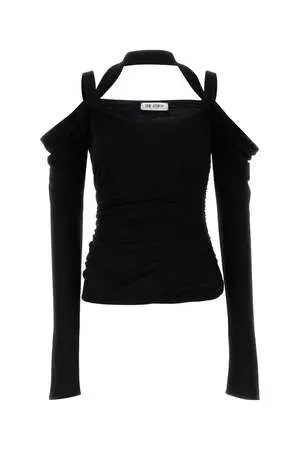 Attico The Attico Crepe Top Black